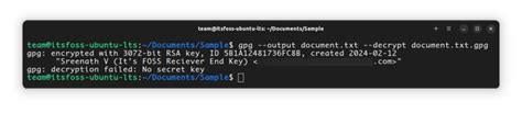 Using GPG To Encrypt And Decrypt Files On Linux Hands On For Beginners