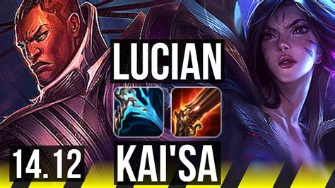 Lucian Nami Vs Kai Sa Rakan Adc Games Euw Master