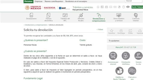 Devolución del IVA cómo pedir la devolución de saldo a favor al SAT