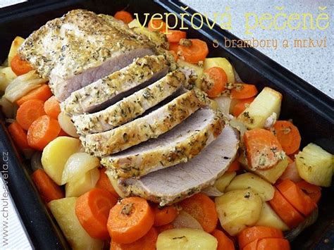 Vep Ov Pe En S Brambory A Mrkv Recept Toprecepty Cz