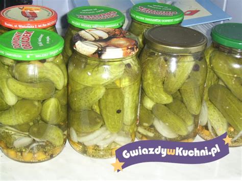 Przepis na Ogórki korniszony Gwiazdy w kuchni
