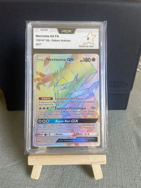 CARTE POKEMON NECROZMA 153 147 GX Secrète Rainbow Soleil et Lune 3 SL3