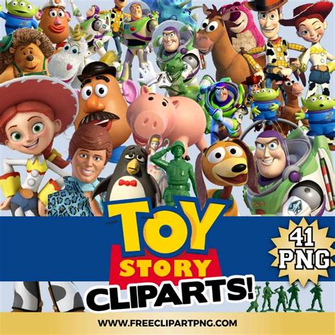 Toy Story Clipart Bundle PNG 2