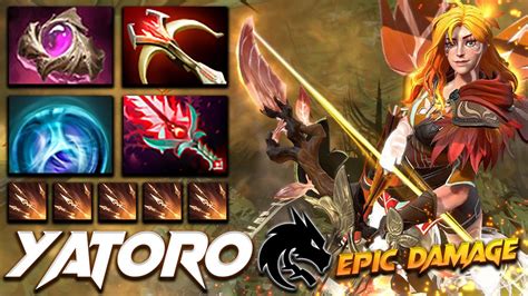 Yatoro Windranger Epic Damage Dota 2 Pro Gameplay Watch Learn