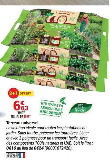 Promo Terreau Universel Chez Bricorama Icatalogue Fr