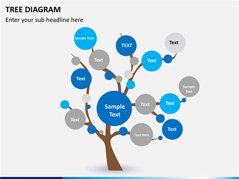 Tree Diagram For PowerPoint And Google Slides PPT Slides