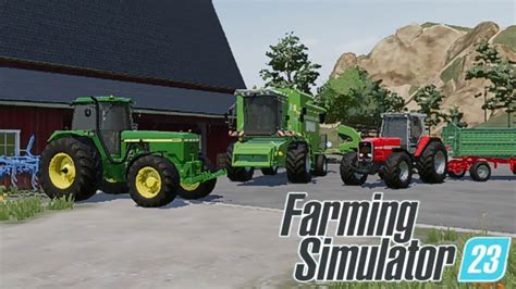 Zaczynamy Przygodę z Nowym Farming Simulator 23 FS23 1 Pierwsze