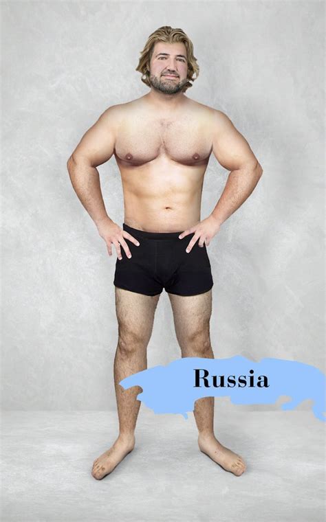 Projeto Revela Corpo Masculino Ideal De Cada Pa S Metr Poles