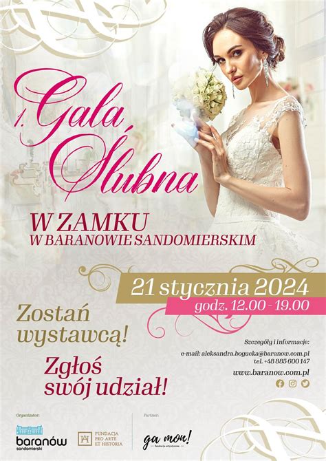 Gala Ślubna w Zamku w Baranowie Sandomierskim Baranów Sandomierski