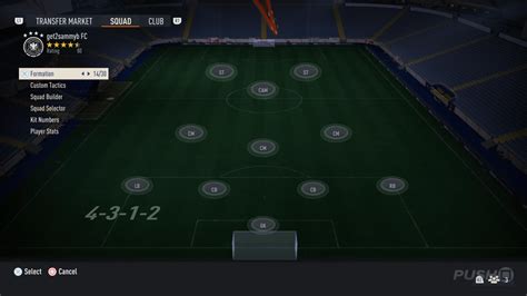 Fifa Best Formations And Custom Tactics For Fut Push Square