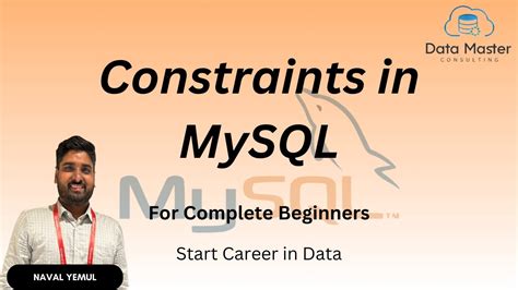 27 Constraints In MySQL Introduction To MySQL YouTube