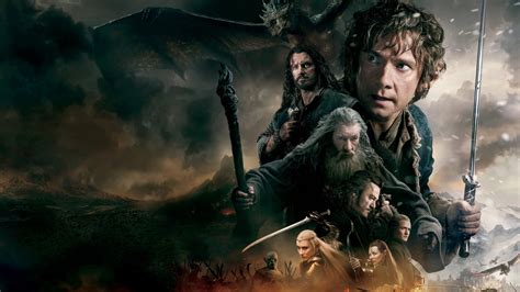 Fire Hobbit Mage Movie Gandalf K Dragon Sword The Battle Of
