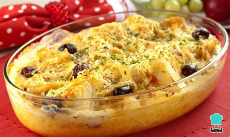 Bacalhau gratinado requeijão