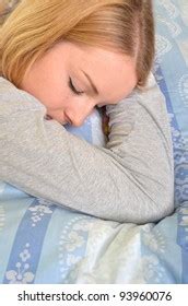 Sexy Blonde Bed库存照片93960076 Shutterstock