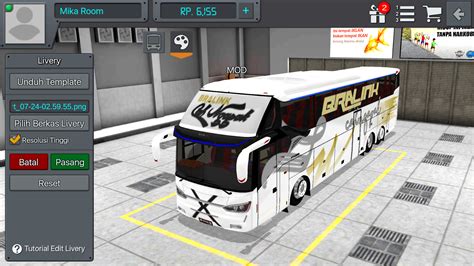 MIKA Kalio Livery Bus Mod Sr 2 Xhd Tronton By Alcoa