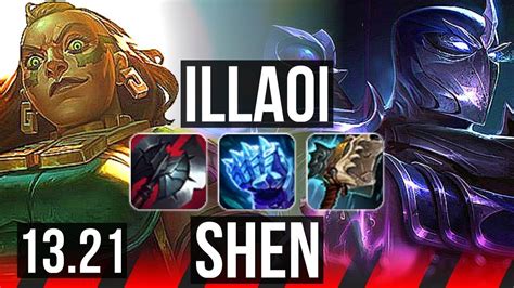 ILLAOI Vs SHEN TOP 9 Solo Kills Legendary Rank 9 Illaoi NA