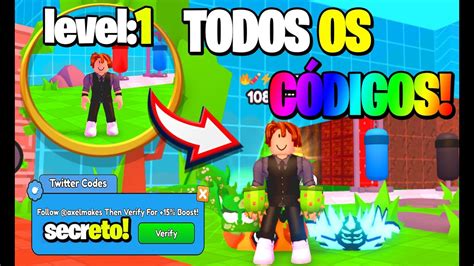 TODOS OS CÓDIGOS DO PUNCH WALL SIMULATOR ROBLOX YouTube