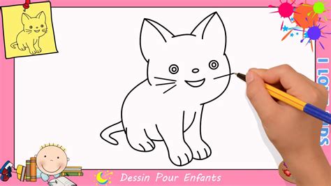 Dessin De Chat Facile A Reproduire Tout Degorgement
