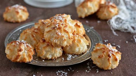 Petits biscuits à la noix de coco seulement 3 ingrédients