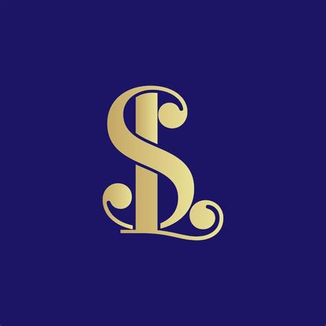 Логотип SL Логотип LS Премиум векторы