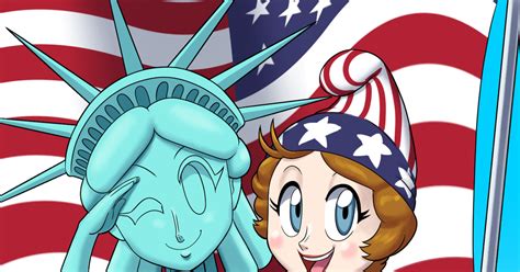 Statueofliberty Com American Girls Tansauのイラスト Pixiv