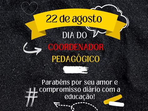 Coordenador Pedagógico Parabéns pelo seu dia Colégio Integral