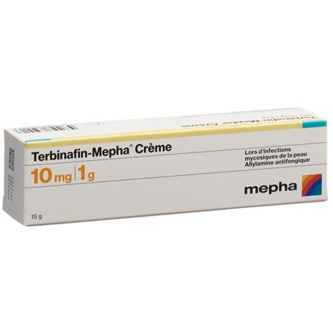 Terbinafine Mepha Cr Me Tb G Commander En Ligne