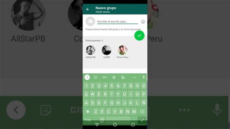 COMO CREAR UN GRUPO WHATSAPP 2020 Bien Fácil YouTube