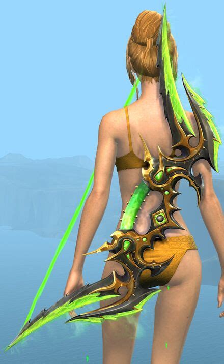 Venombite Short Bow Guild Wars Wiki Gw W