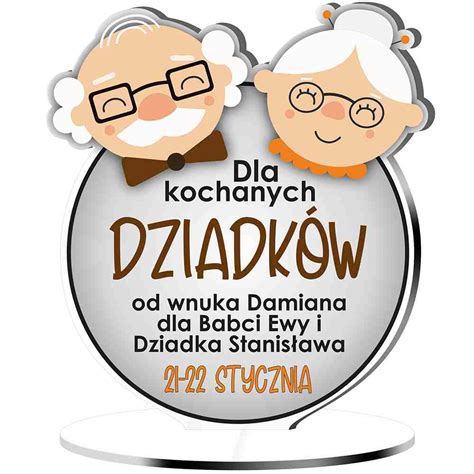 Dzie Babci Dziadka Prezent Upominek Statuetka Inne Okazje Dzie