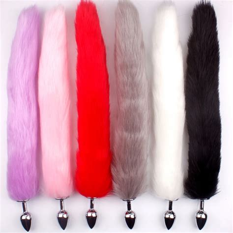 Fox Tail Anal Plug Tail Dildo Accessory Sex Toys For Women Prostate Massager Butt Plug Fox Tail