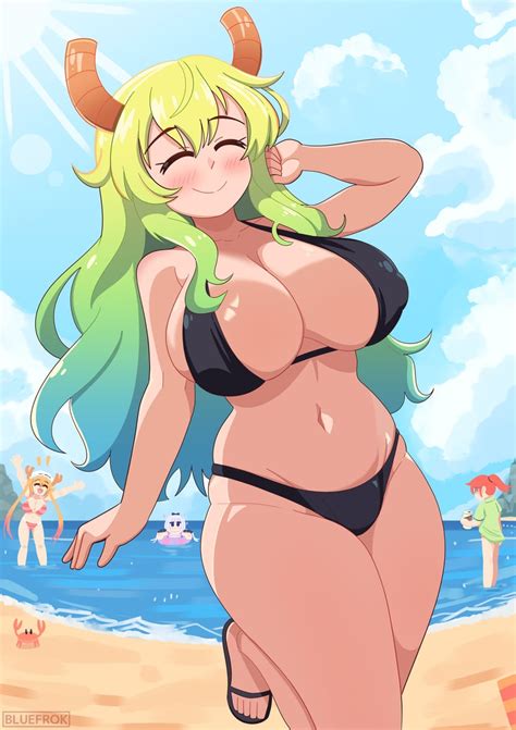 Kanna Kamui Tohru Lucoa And Kobayashi Kobayashi San Chi No