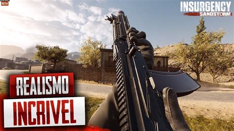 O JOGO DE TIRO MAIS REALISTA DE PC INSURGENCY SANDSTORM GAMEPLAY PT