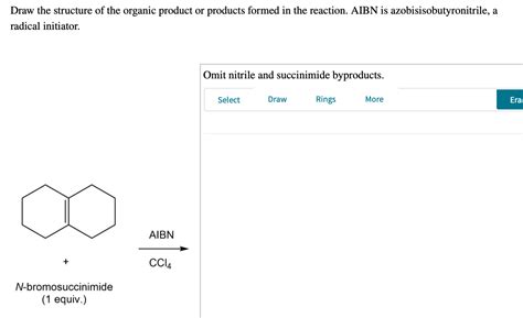Solved Draw The Structure Of The Organic Product Or Products Chegg