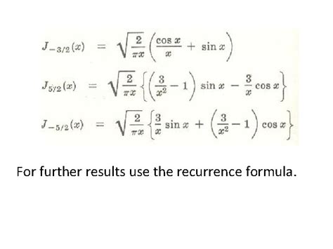 BESSELS EQUATION AND BESSEL FUNCTIONS The Differential Equation