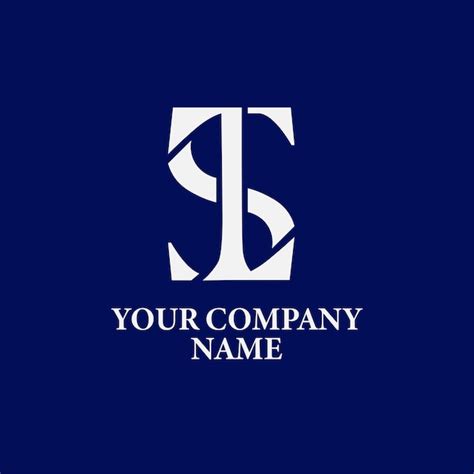 Plantilla De Logotipo De Monograma Vector Premium