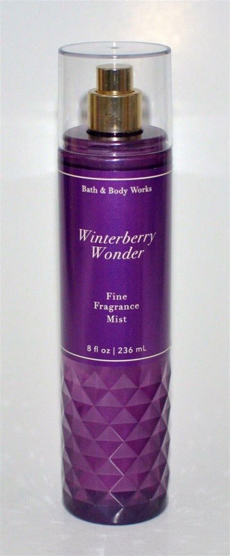 1 BATH BODY WORKS WINTERBERRY WONDER FRAGRANCE MIST NEW 8 OZ FULL
