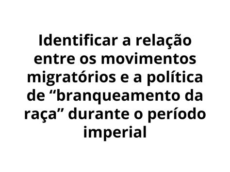Plano de aula 8º ano Redenção de Cam imigração e branqueamento no