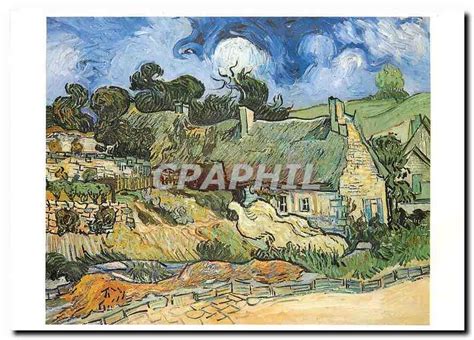 Carte Postale Moderne Van Gogh Vincent Chaume De Cordeville A Auvers