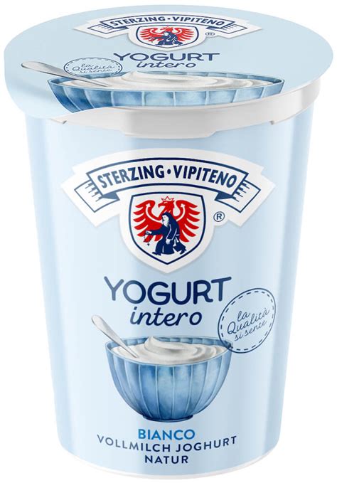 Yogurt Intero 500g Di Latteria Vipiteno Ideato Per Chi Non Desidera