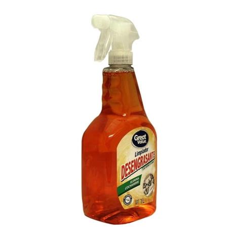 Limpiador líquido Great Value desengrasante con aroma a limón 1 l