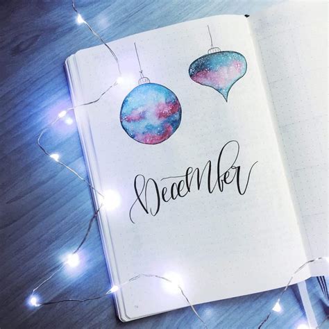 32 Beautiful December Bullet Journal Covers Juelzjohn