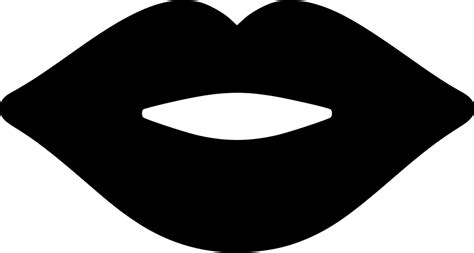 Black And White Lips Png Transpa Images Icon Arrow Up Svg Clipart