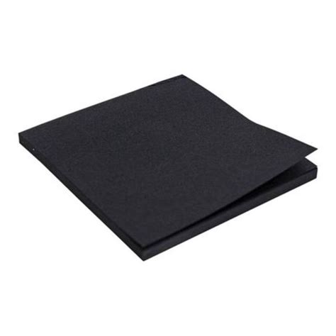 Bloco De Notas Adesivo X Mm Bloco De Folhas Preto Brw