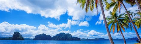 Philippinen Tropen Palmen Meer X Uhd K Hintergrundbilder