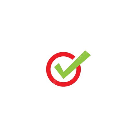 Icono De Marca De Verificación Seleccionar Brillante Aprobar Vector PNG