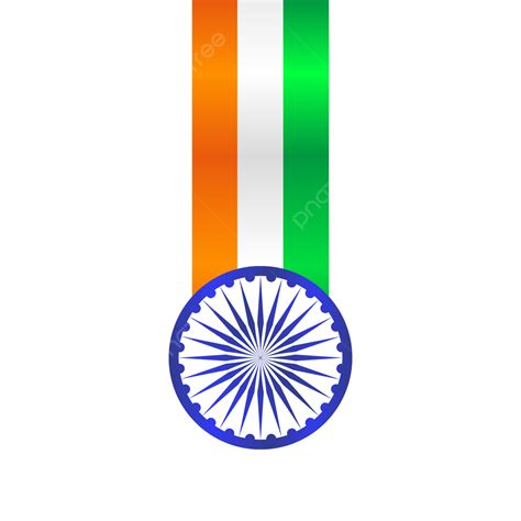 Indian Flag Ribbon India Indian Flag Indian Republic Day PNG And