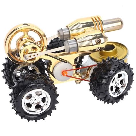 Fdit kit de moteur à vapeur Stirling modèle de moteur de voiture