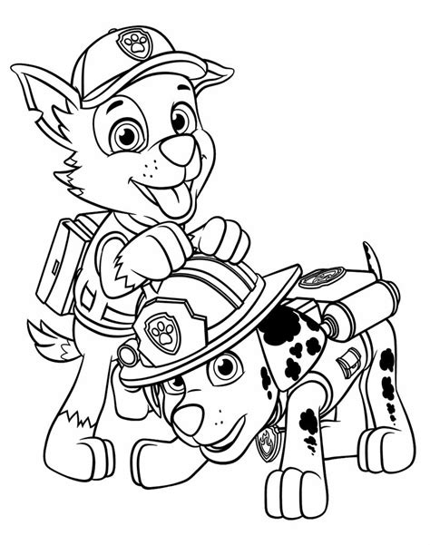 Kolorowanki Psi Patrol Do Druku