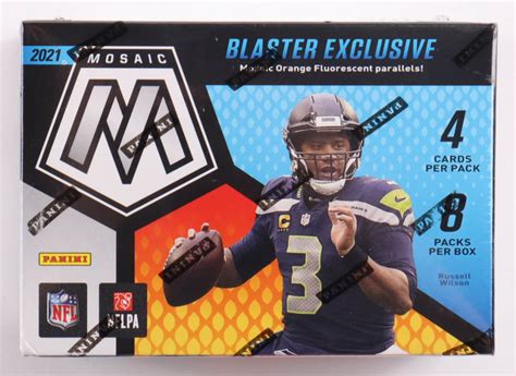 Panini Mosaic Football Blaster Box With Packs Pristine Auction